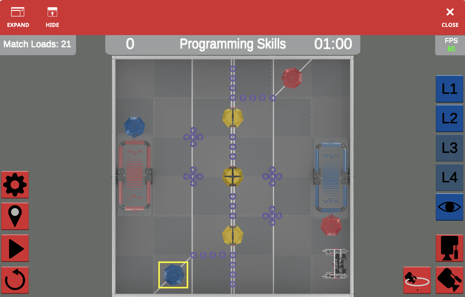 Vex V5 Vrc Virtual Skills Lesson 3 Using The Rotation Sensor